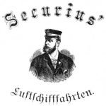 Ballonfahrer Carl Securius 1885 in Chemnitz - CHEMNITZ-GESTERN-HEUTE.DE